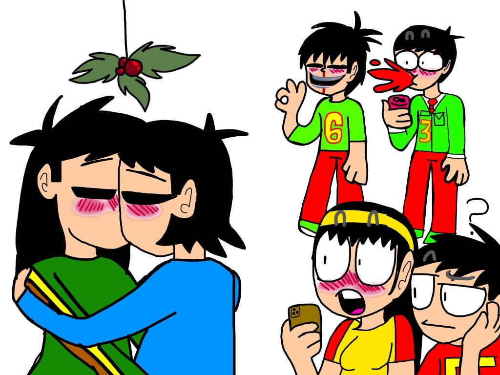 Humanized Thomas X Emily Misoletoe By Andre95white On Deviantart