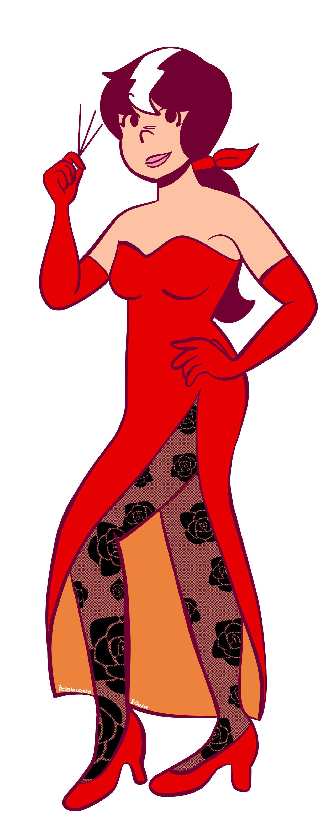 Alexandra Cabot Lightning Scarlet By Bessyleonzo On Deviantart