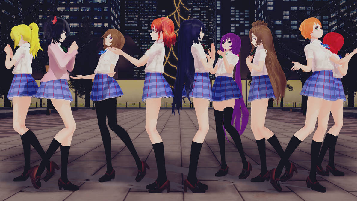 Mmdxlove Live Snow Halation Model Tests Video By Aphtrashqueen On Deviantart
