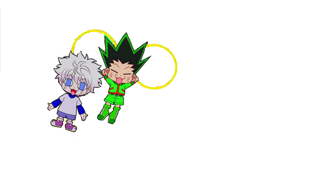 Hunter X Hunter Gon Killua Render By Mqwxii On Deviantart