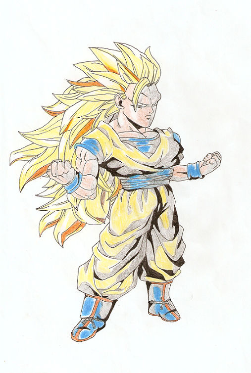 Super Saiyan 3 by Umbra17 on DeviantArt