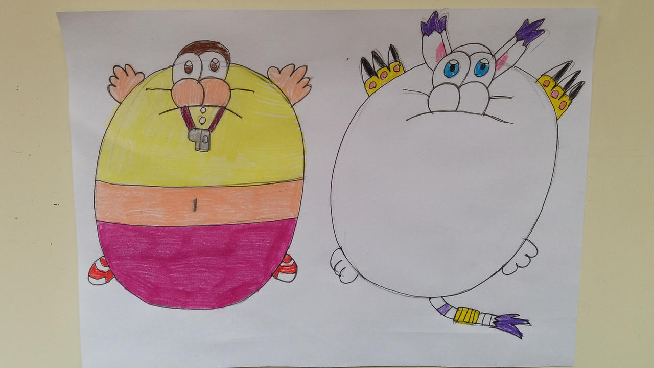 Kari And Gatomon Uber Inflated By 95darts On Deviantart