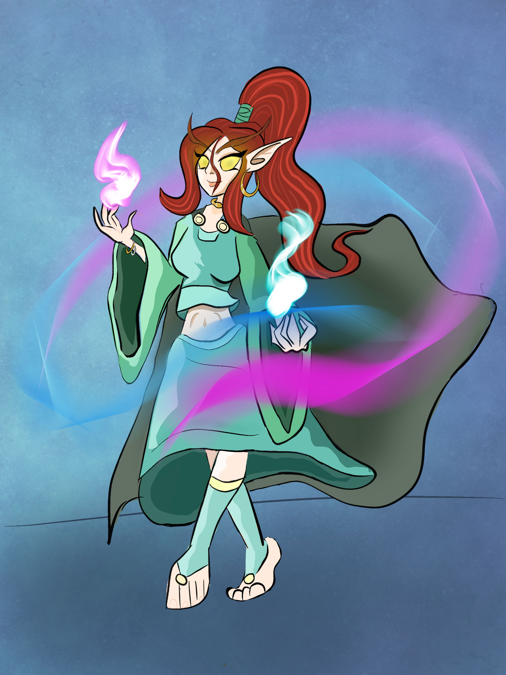 Elf Mage By Azureheim On DeviantArt elf-mage-by-azureheim-on-deviantart