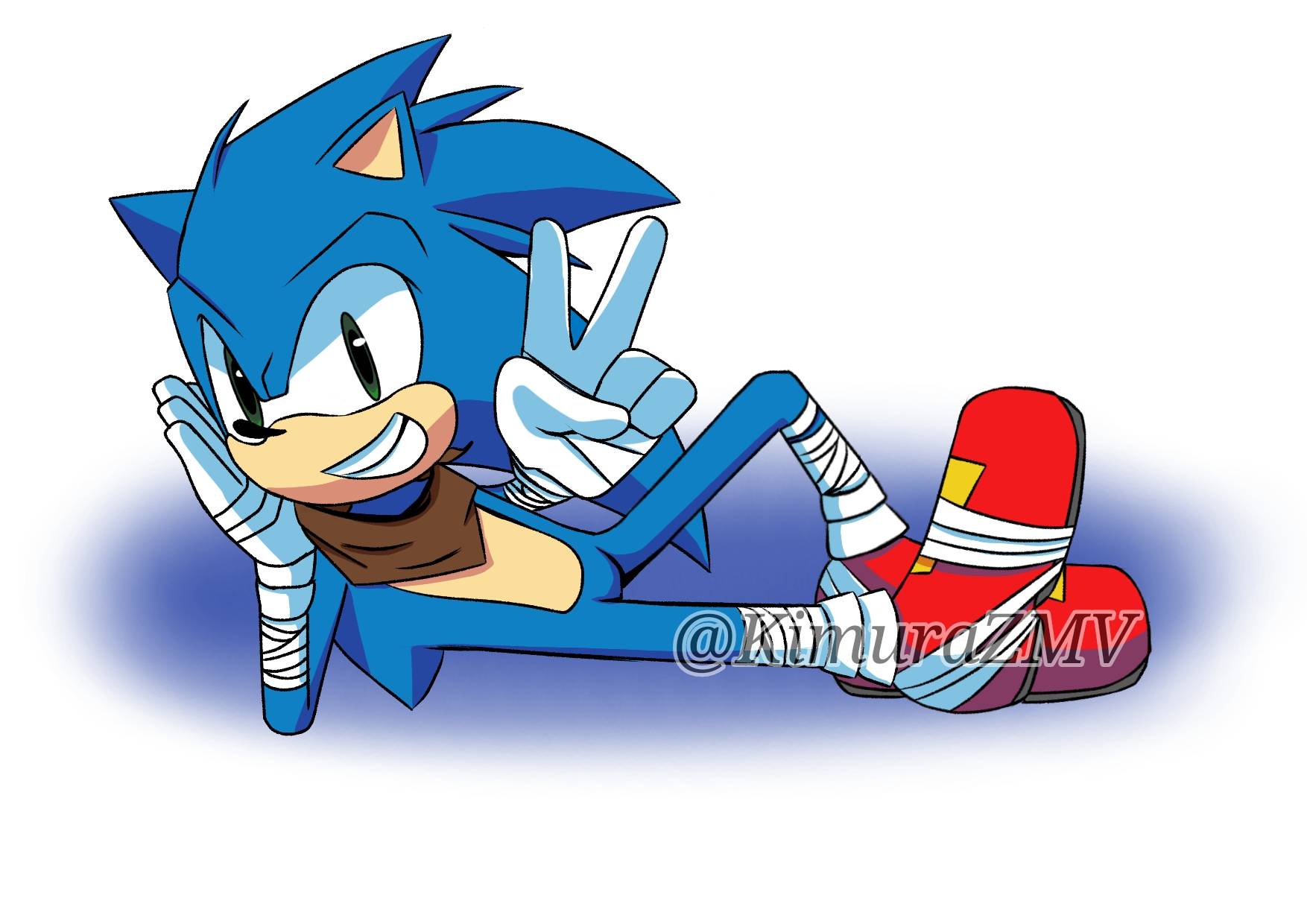 Dibujo De Sonic By Kimurazmv On Deviantart