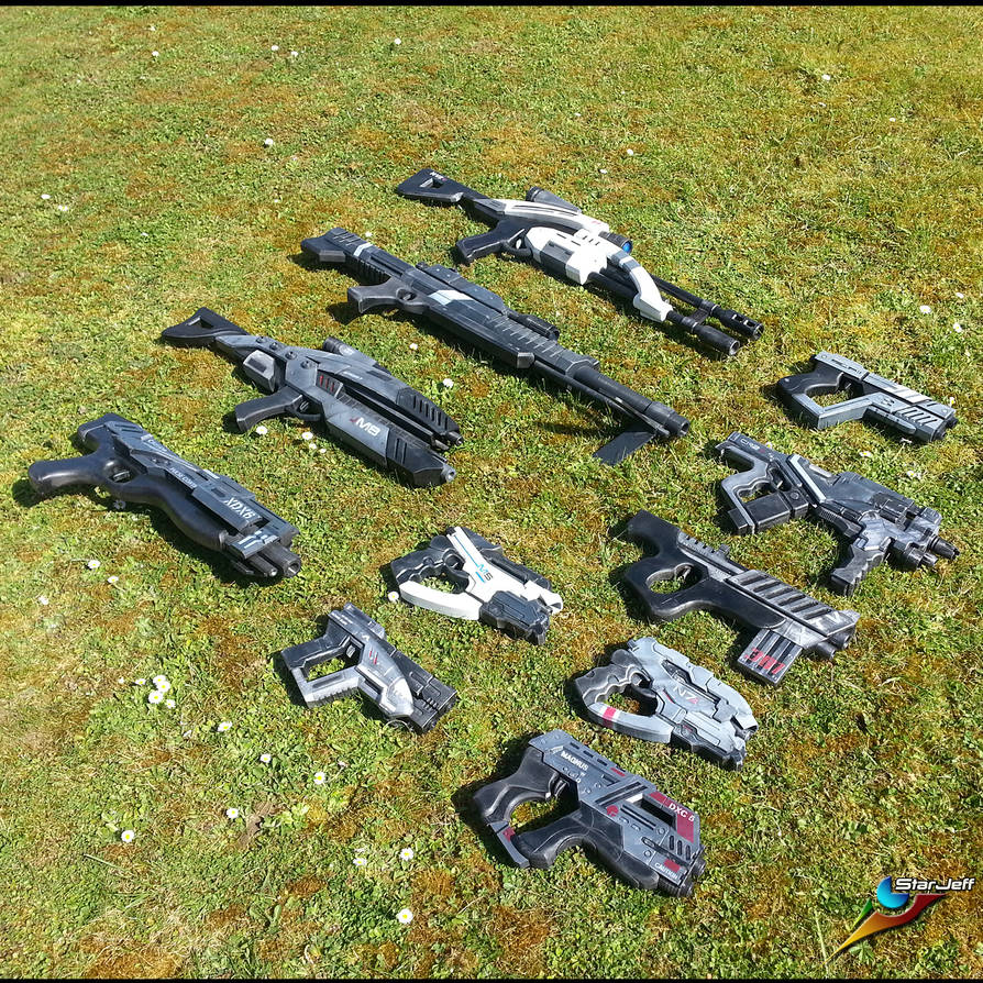All My Masseffect Props By Starjeff On Deviantart