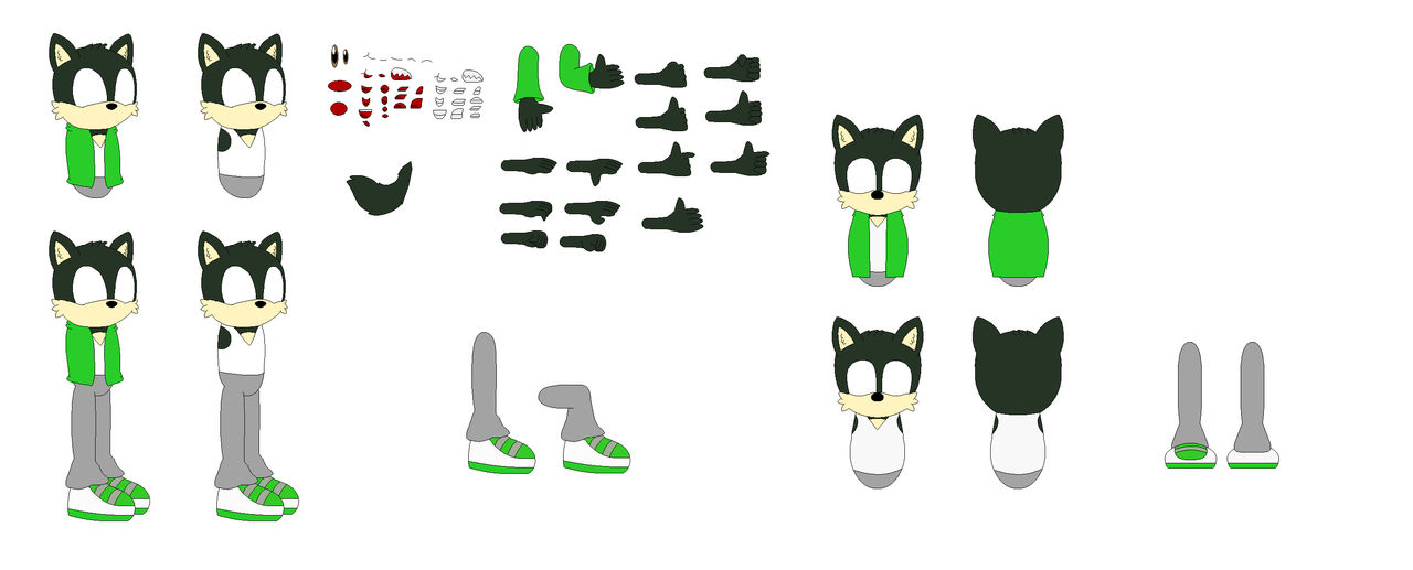 Character Builder Aron The Wolf By Arontw On Deviantart