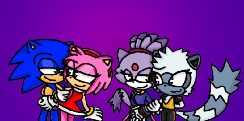 Blazextangle On Sonic Yuri Girls Deviantart