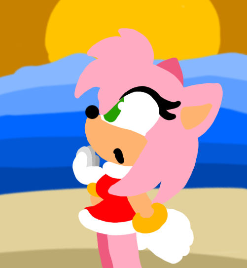 Amy Rose By Hrr Artss On Deviantart