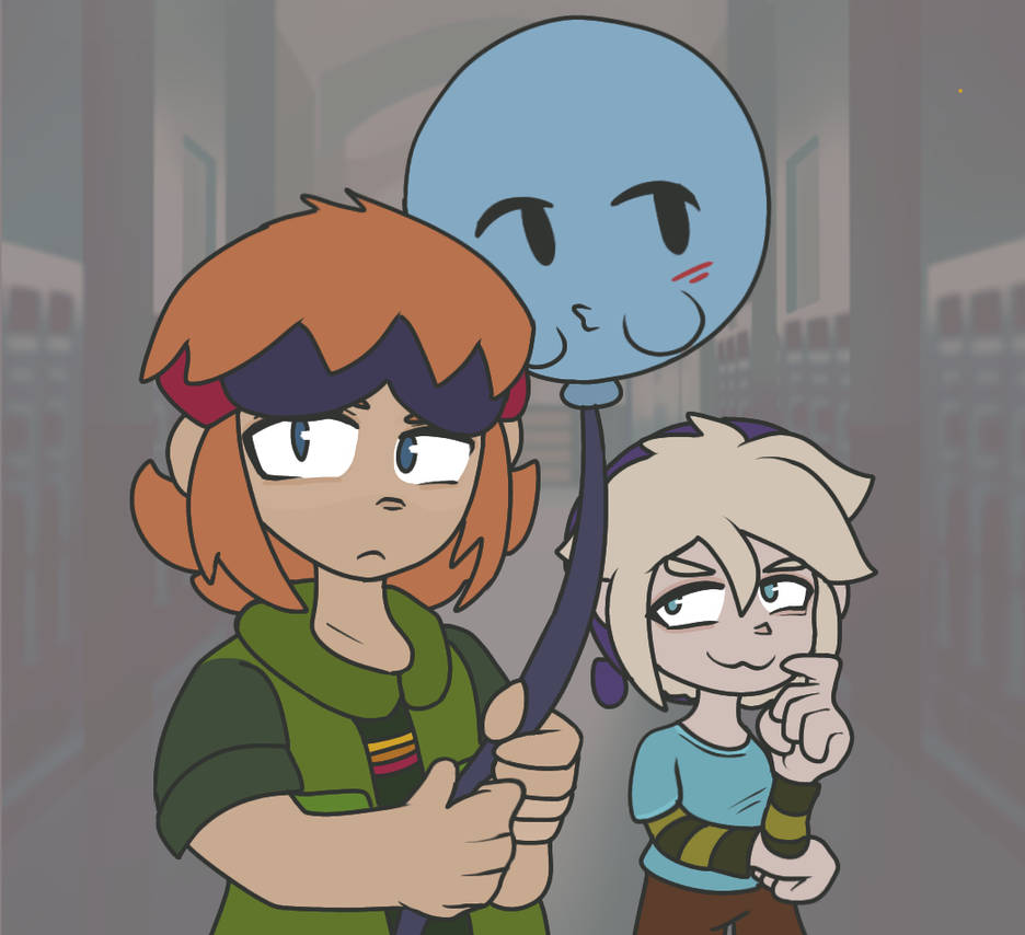 Buster And Gus His Balloon Friend Brawl Stars By Hrr Artss On