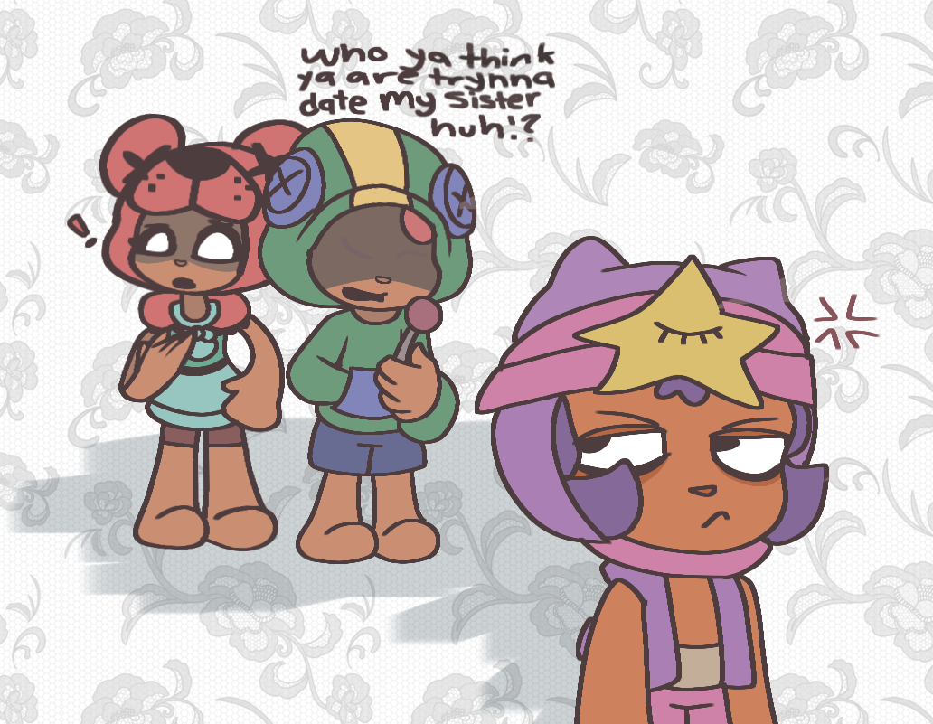 Sandy Nita And Leon Brawl Stars By Hrr Artss On Deviantart