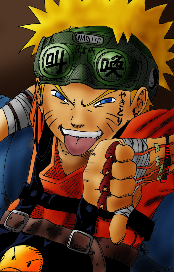 Punk Naruto by bloppyblue on DeviantArt