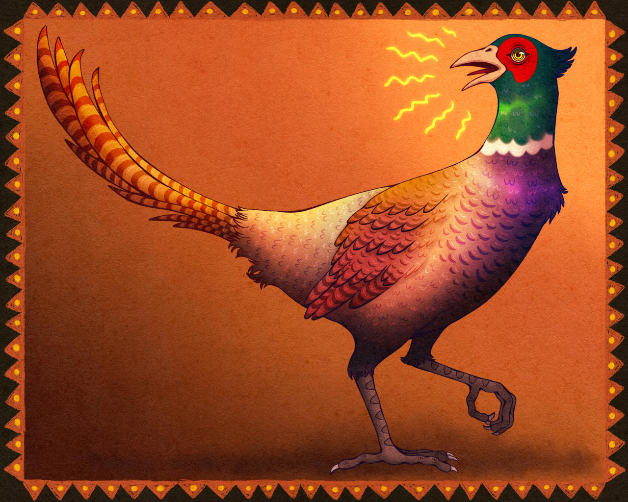 Ring Necked Pheasant By Lichenbones On Deviantart