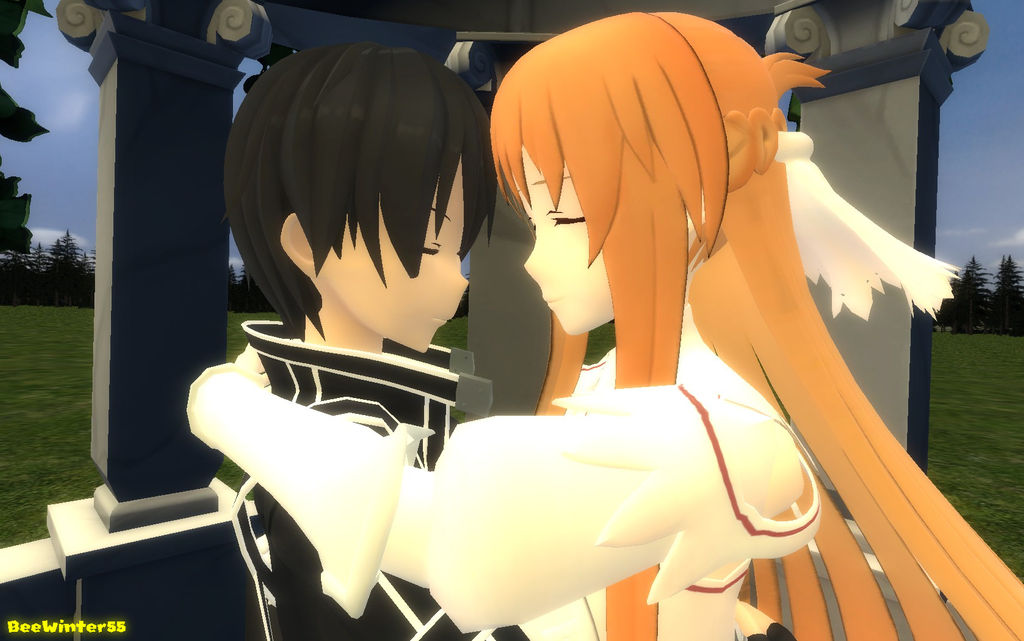 Kirito X Asuna By Beewinter55 On Deviantart