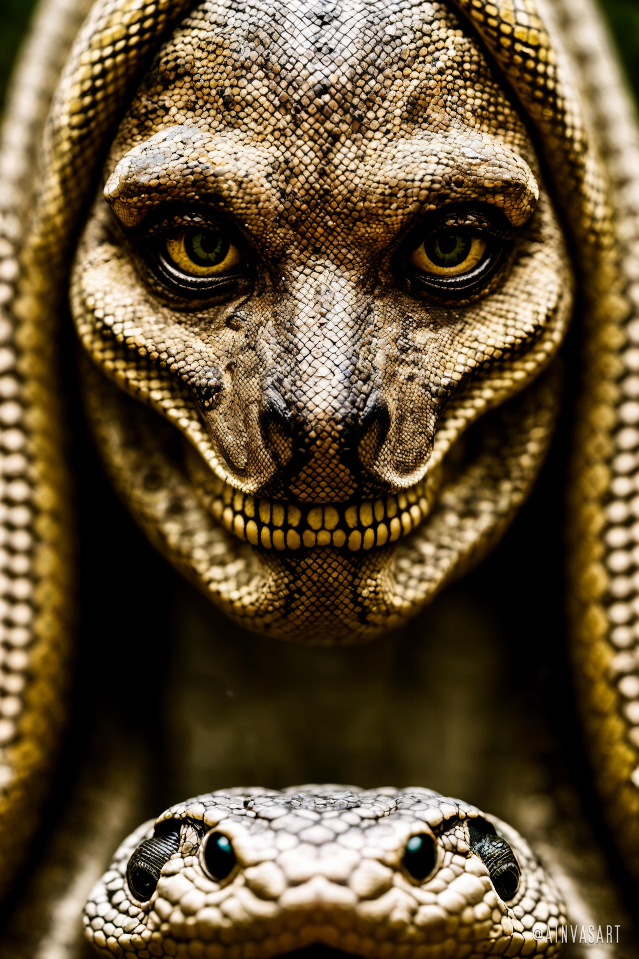 Snake woman, Reptilian Humanoid - Realistic AI by AinvasArt on DeviantArt Snake woman, Reptilian Humanoid - Realistic AI by AinvasArt on DeviantArt