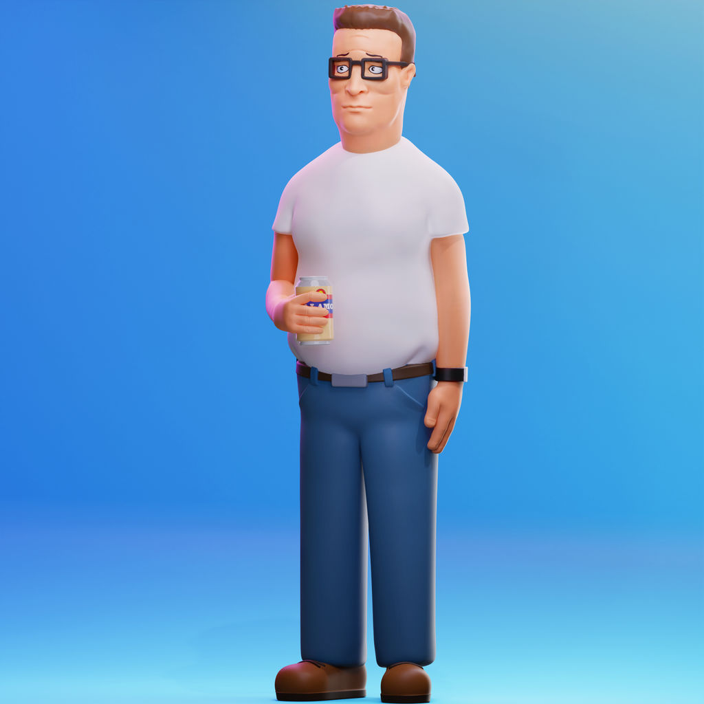 Hank Hill By Hydrojin On Deviantart