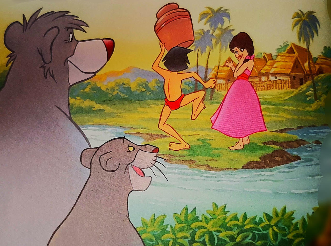 Mowgli Stays With Shanti Storybook By Prank22 On Deviantart