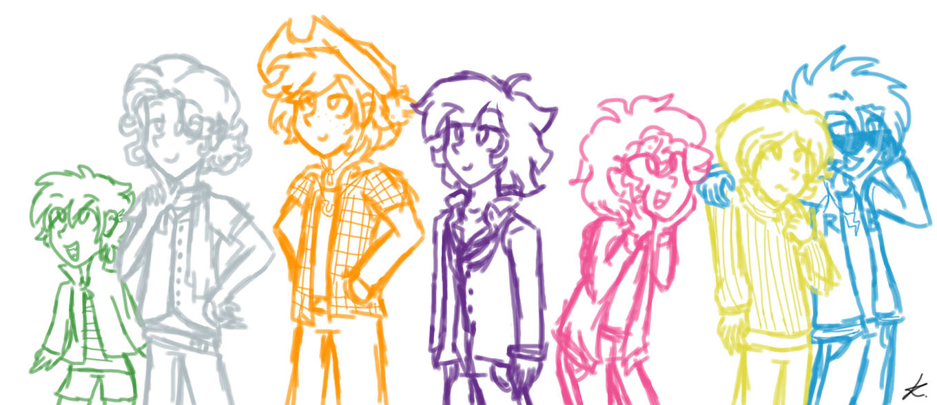 Mlp Males Sketch By Kikirdcz On Deviantart