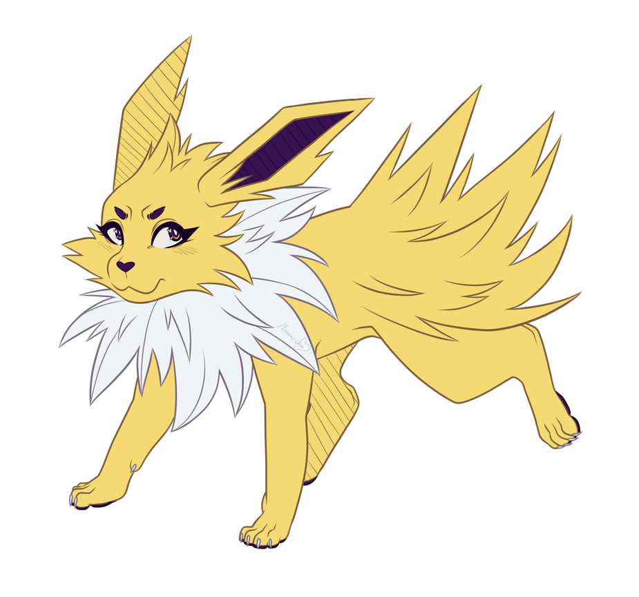 Pokemon Jolteon By Monnarcha On Deviantart