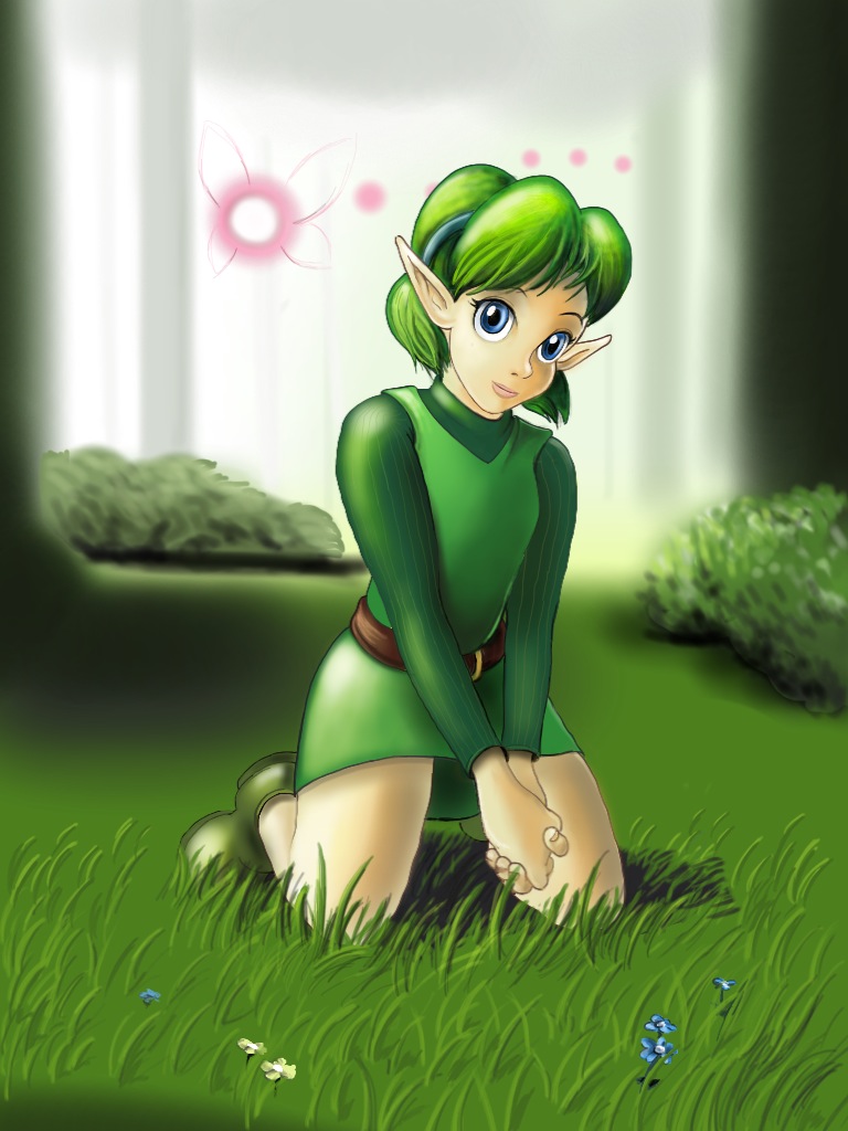 Saria The Legend Of Zelda By Spencer93 On Deviantart