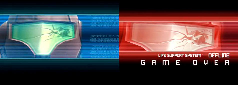 Metroid primes Game over screen terrifies me by MacParoo on DeviantArt Metroid primes Game over screen terrifies me by MacParoo on DeviantArt