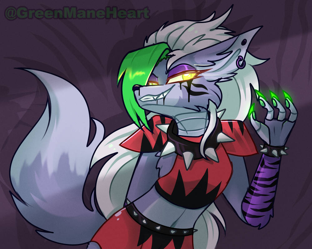 Fnaf Security Breach Roxanne Wolf Boss Fight Scene Fi