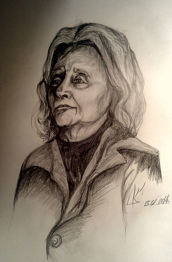 An Old Lady By Kalinka99 On DeviantArt an-old-lady-by-kalinka99-on-deviantart
