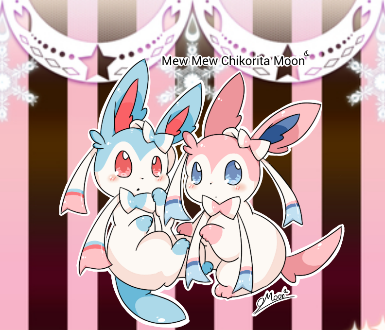 Sylveon - Shiny Sylveon by ChikoritaMoon on DeviantArt Sylveon - Shiny Sylveon by ChikoritaMoon on DeviantArt