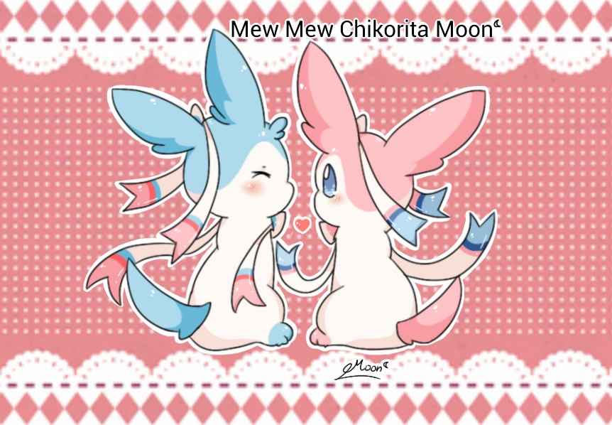 Sylveon Couple by ChikoritaMoon on DeviantArt Sylveon Couple by ChikoritaMoon on DeviantArt