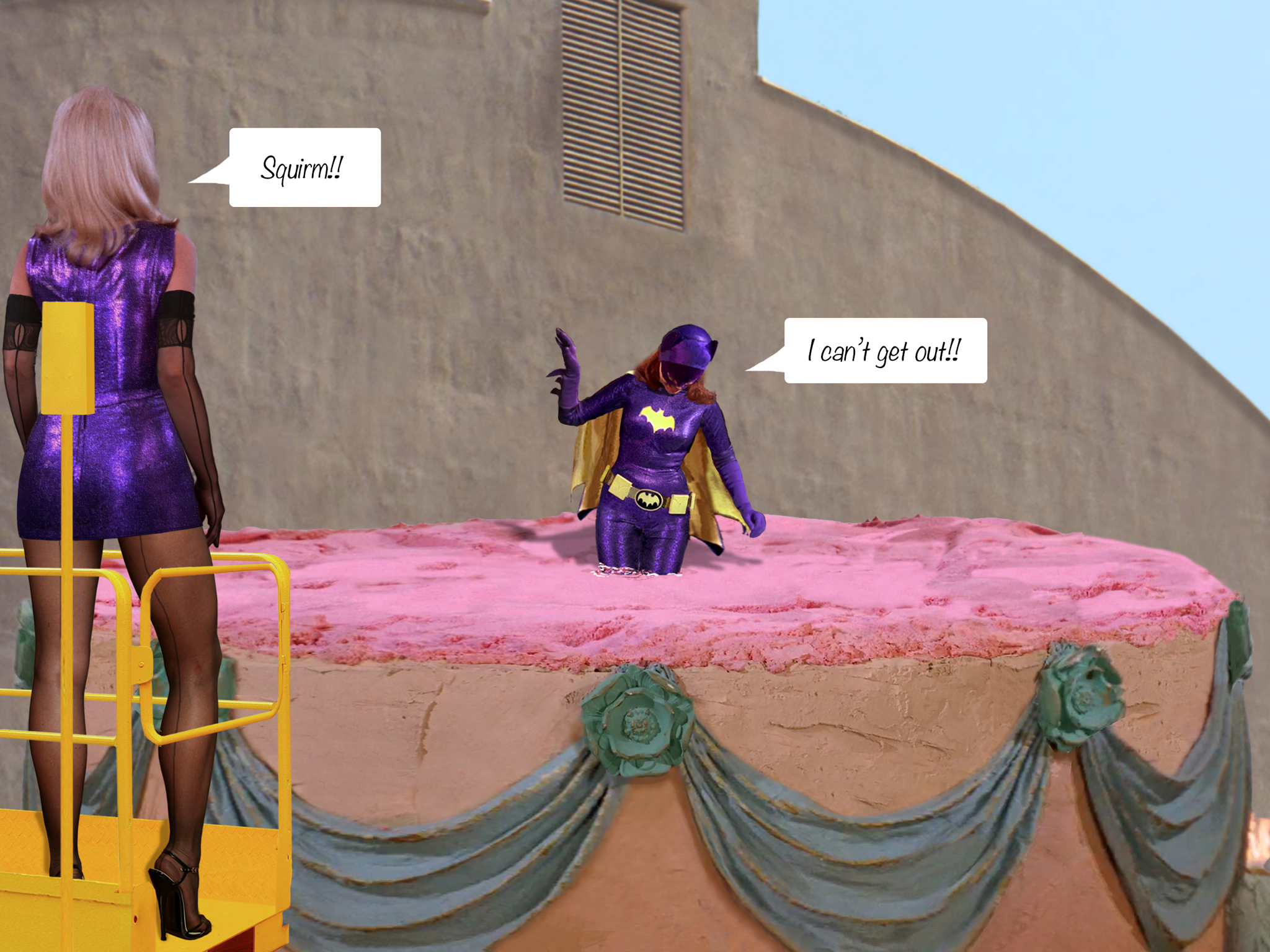 Batgirls Anniversary Cake 178 By Jim Weathers On Deviantart