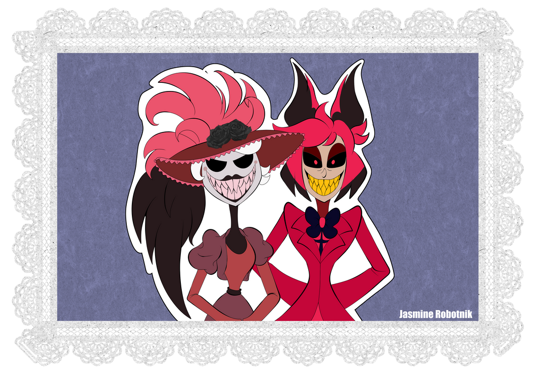 Alastor X Rosie By Jasminerobotnik On Deviantart