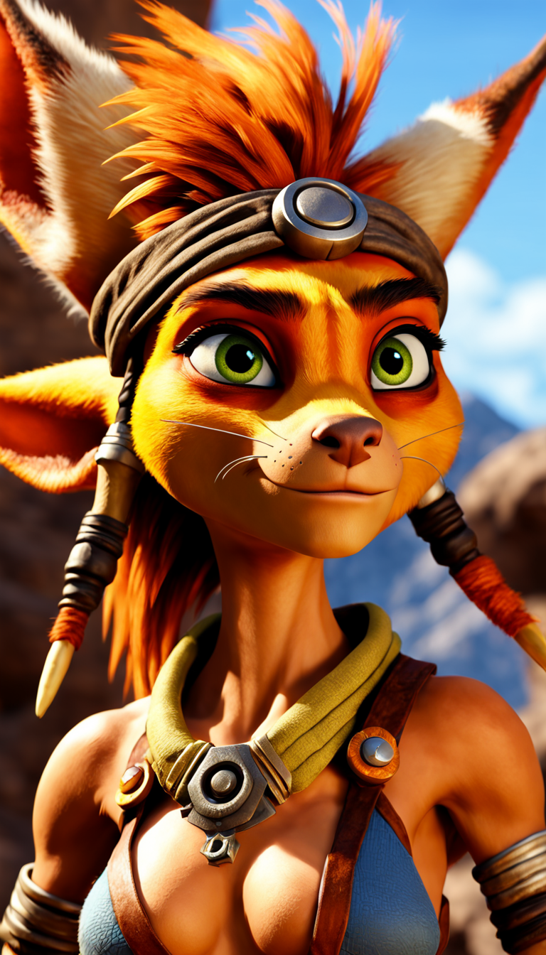 Daxter Jak And Daxter By Kaleidia On Deviantart