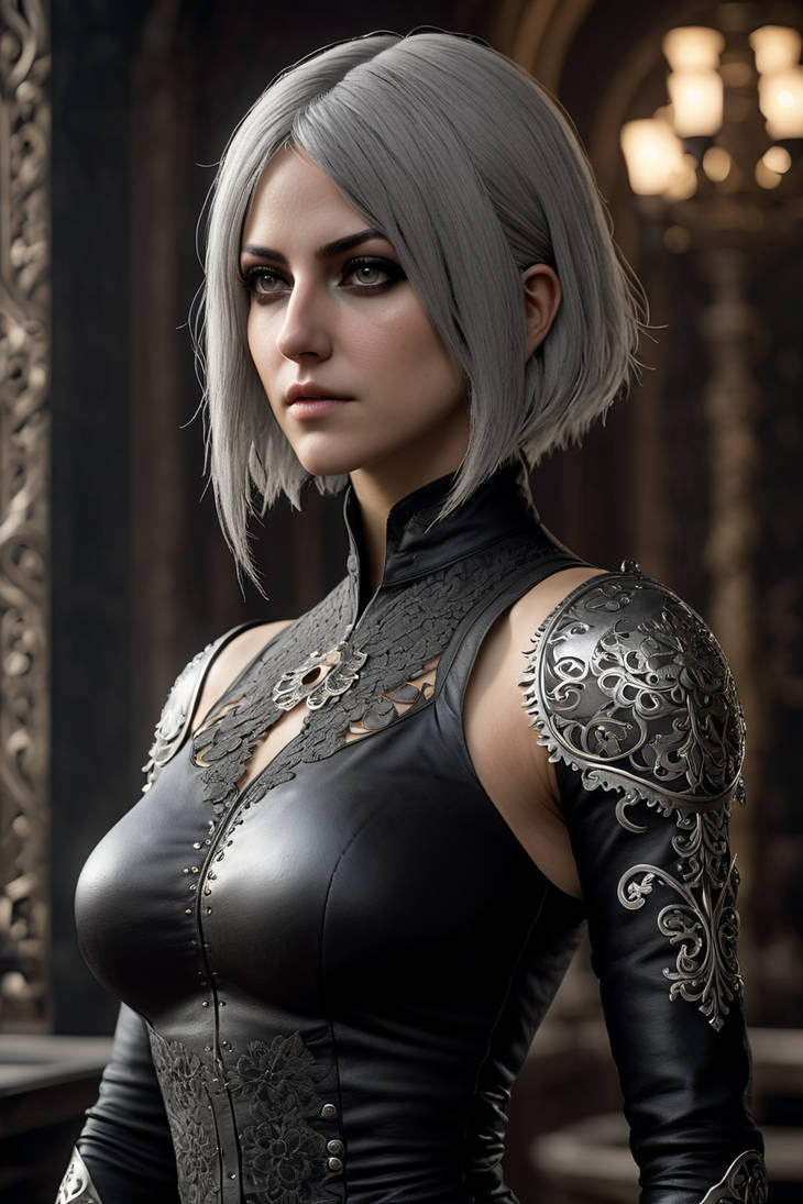 2b Nier Automata By Kaleidia On Deviantart
