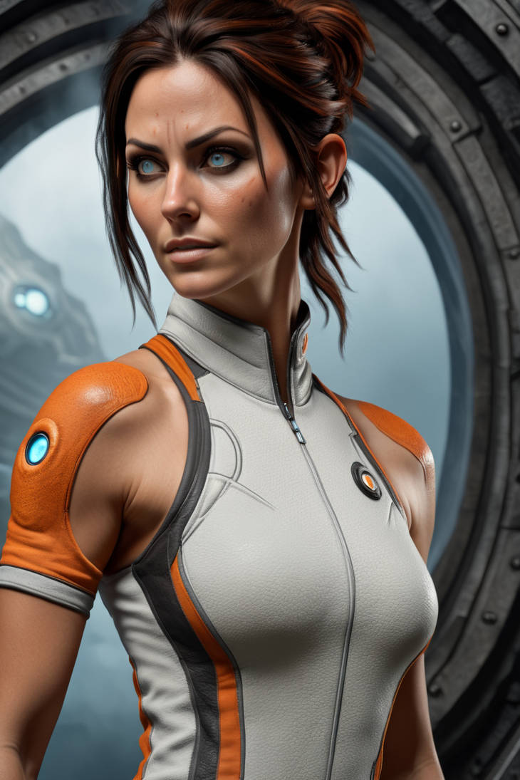 Chell Portal By Kaleidia On Deviantart