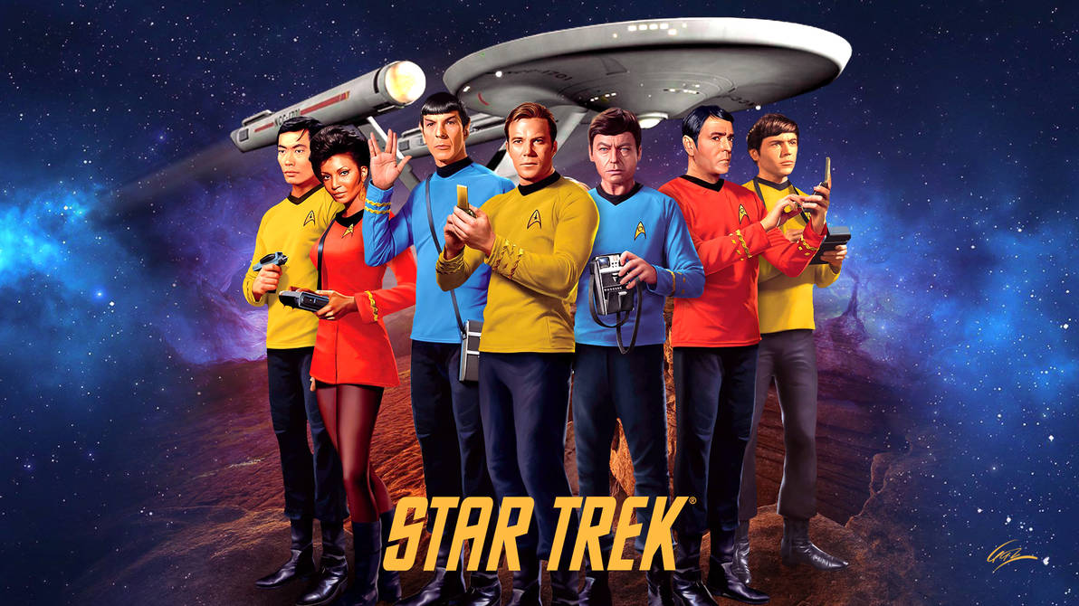 Star Trek Tos Wallpaper By Pzns On Deviantart