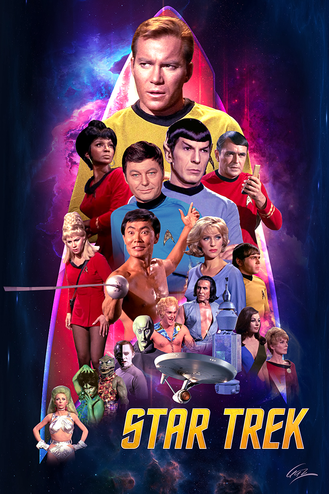 Star Trek Tos Wall Poster By Pzns On Deviantart