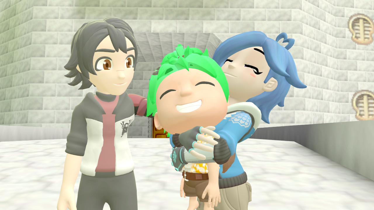 Tari, Masa and Theo by RedGamer55555 on DeviantArt Tari, Masa and Theo by RedGamer55555 on DeviantArt