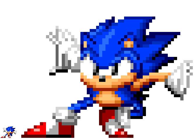 Remaking An Old Friend Classic Sonic Sprite Sonic Sprite Png Images ... Remaking An Old Friend Classic Sonic Sprite Sonic Sprite Png Images ...