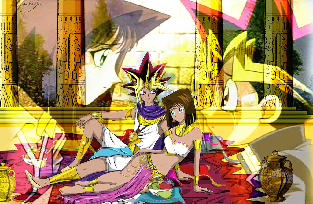 Yugi Tea Atem By Ferrlm On Deviantart