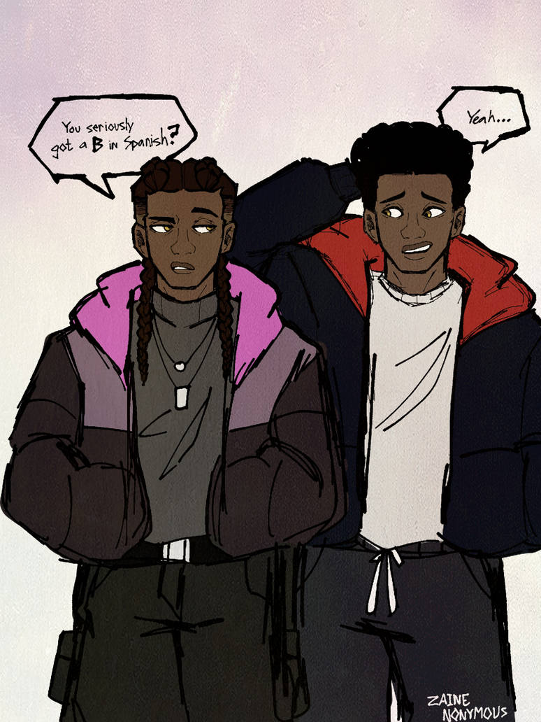 Prowler Miles And Miles Morales Fanart By Zainenonymous On Deviantart