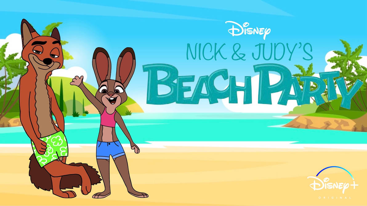 Nick And Judy Beach Party By Spencercicotte On Deviantart