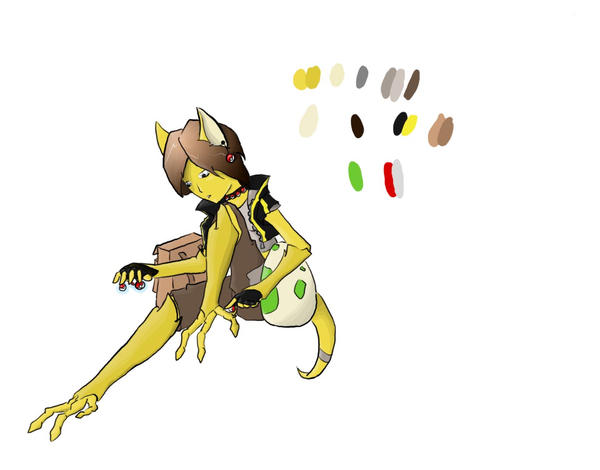 Pokemon OC Anthro Trainer by Christmas-Camel on DeviantArt