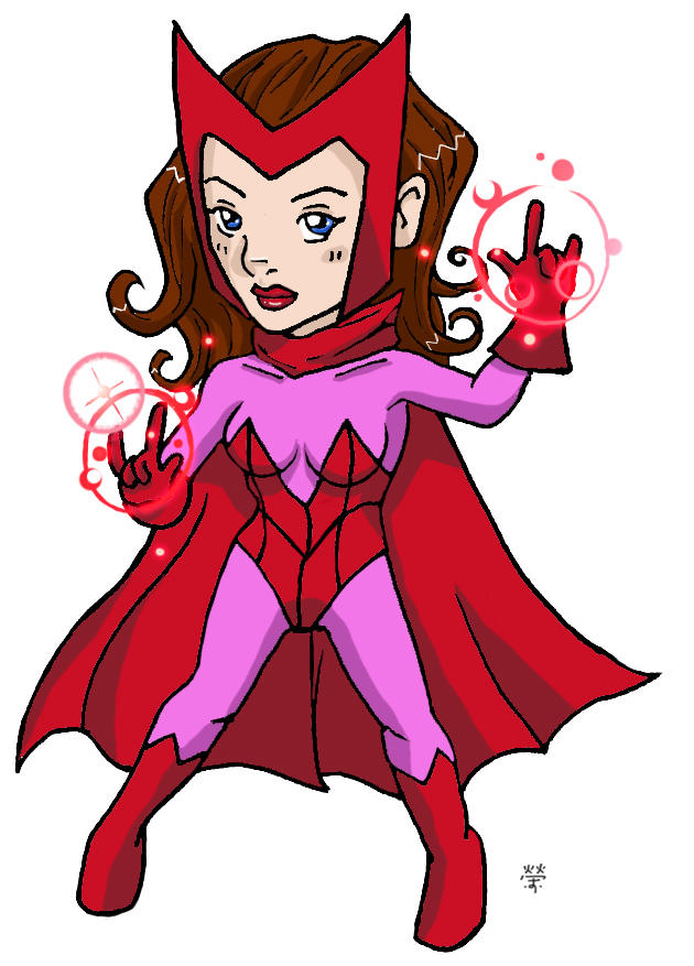 Scarlet Witch Chibi By Stephenrong On Deviantart