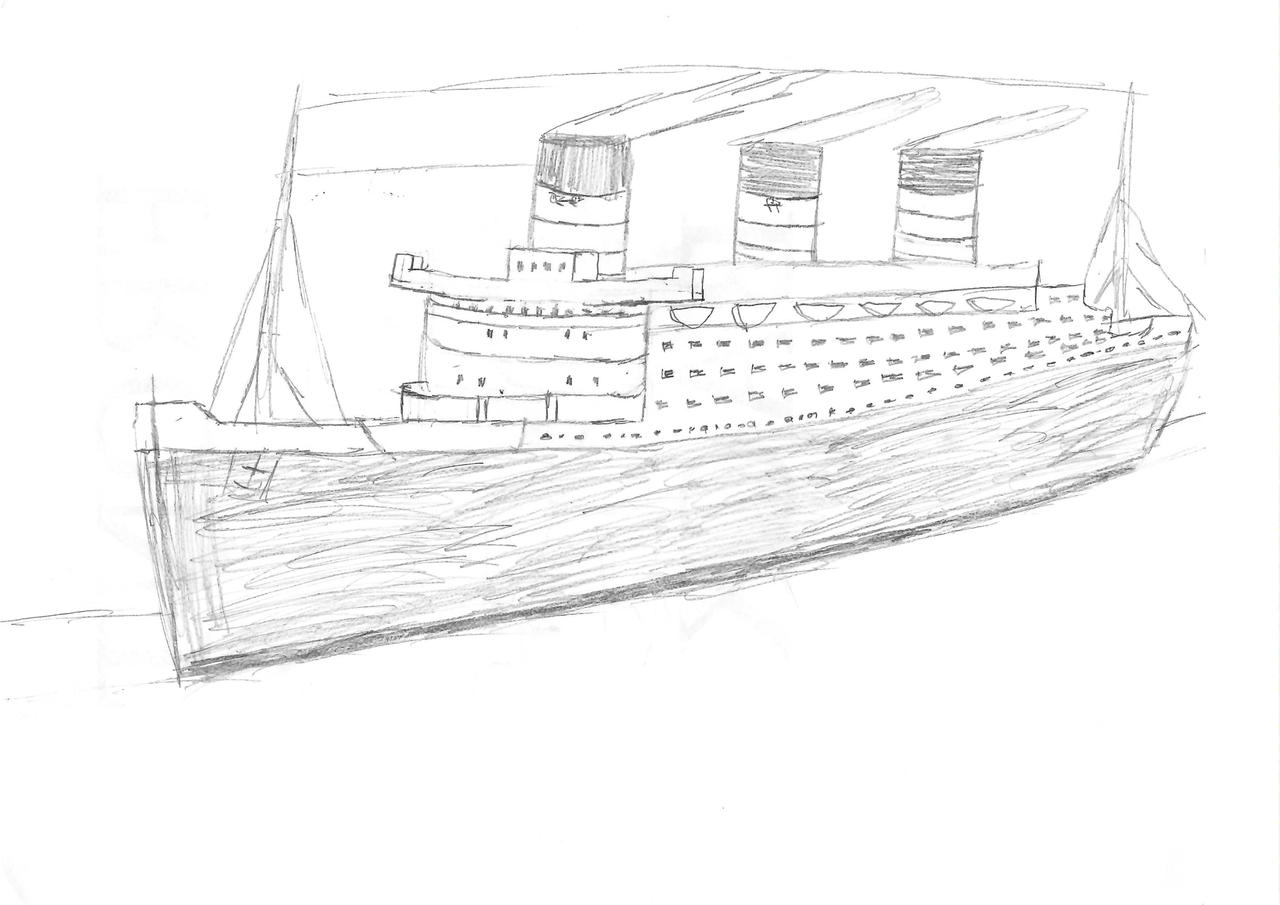 Rms Queen Mary By Zigwolfthewolf On Deviantart