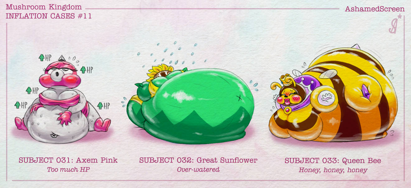 Axem Pinksunflowerqueen Bee Inflation Cases 11 By Ashamedscreen On Deviantart