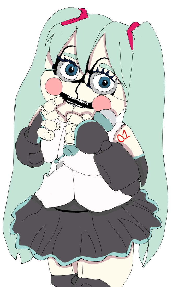 Hatsune Miku But Fnaf By Gieshaofeditz On Deviantart