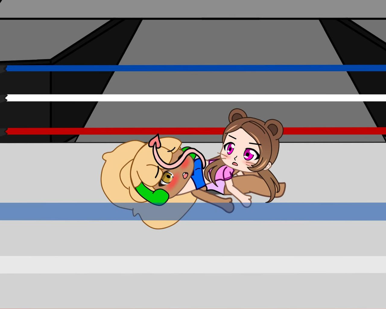 Honey Vs Tina Reverse Headscissors By Chiziwa On Deviantart