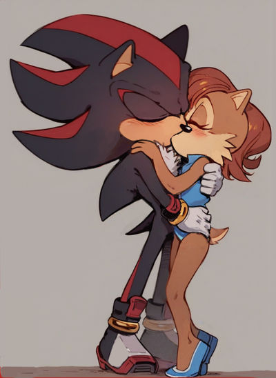 Shadow The Hedgehog X Sally Acorn Shadally By Shadallyarchives On