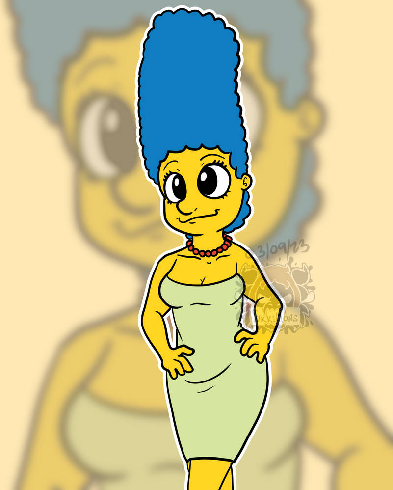 Marge Simpson By Yukkimons On Deviantart