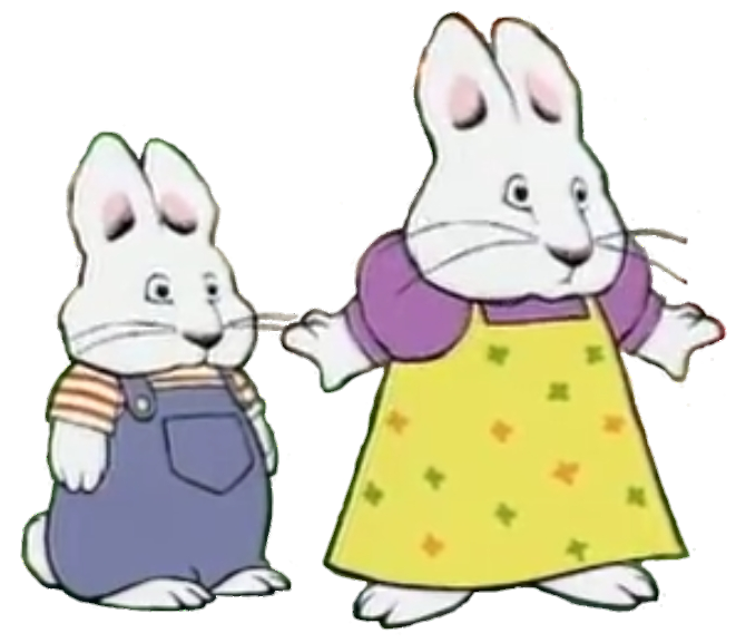 Max And Ruby Surprised Vector By Thomastrainfan2006 On Deviantart
