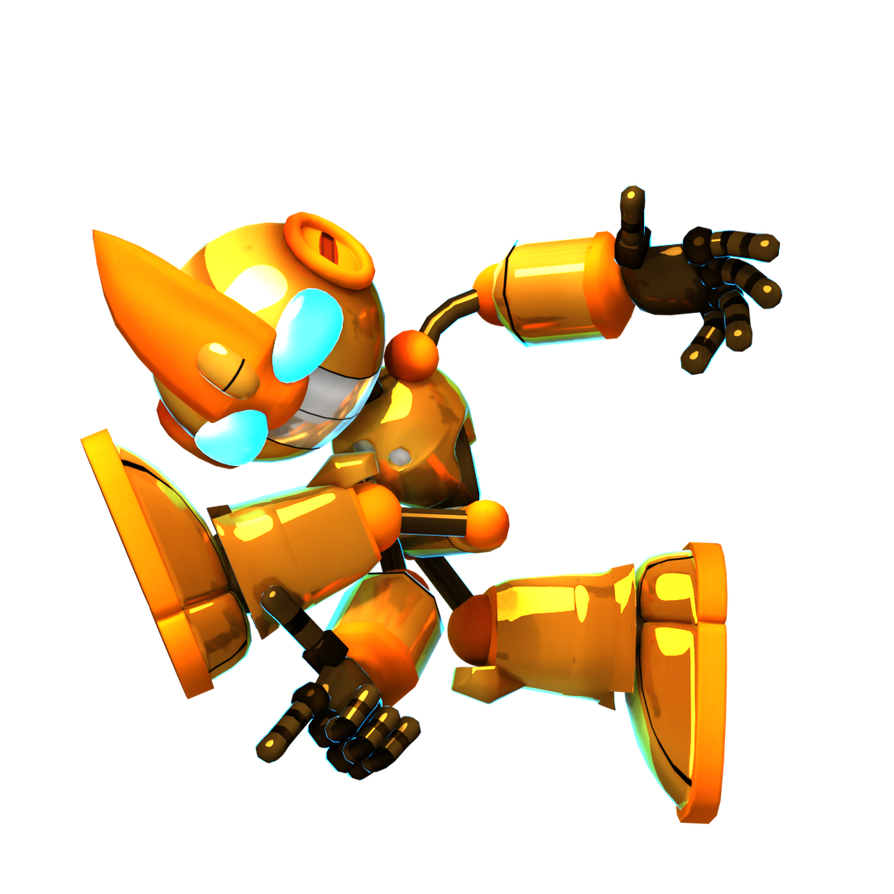 Sonicblender Emerl Render 4 By Tjtheredgator On Deviantart